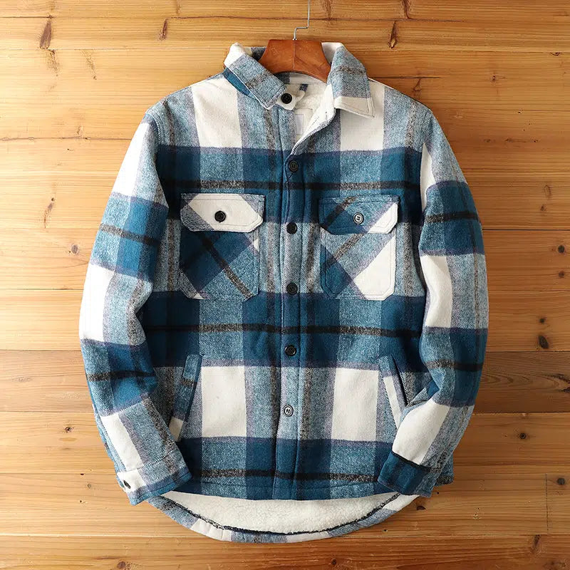 Fleece Flannel Jacket – The Korean Fashion